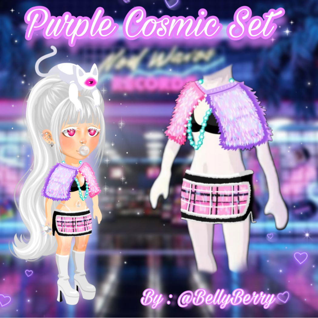 PURPLE COSMIC SET • Highrise