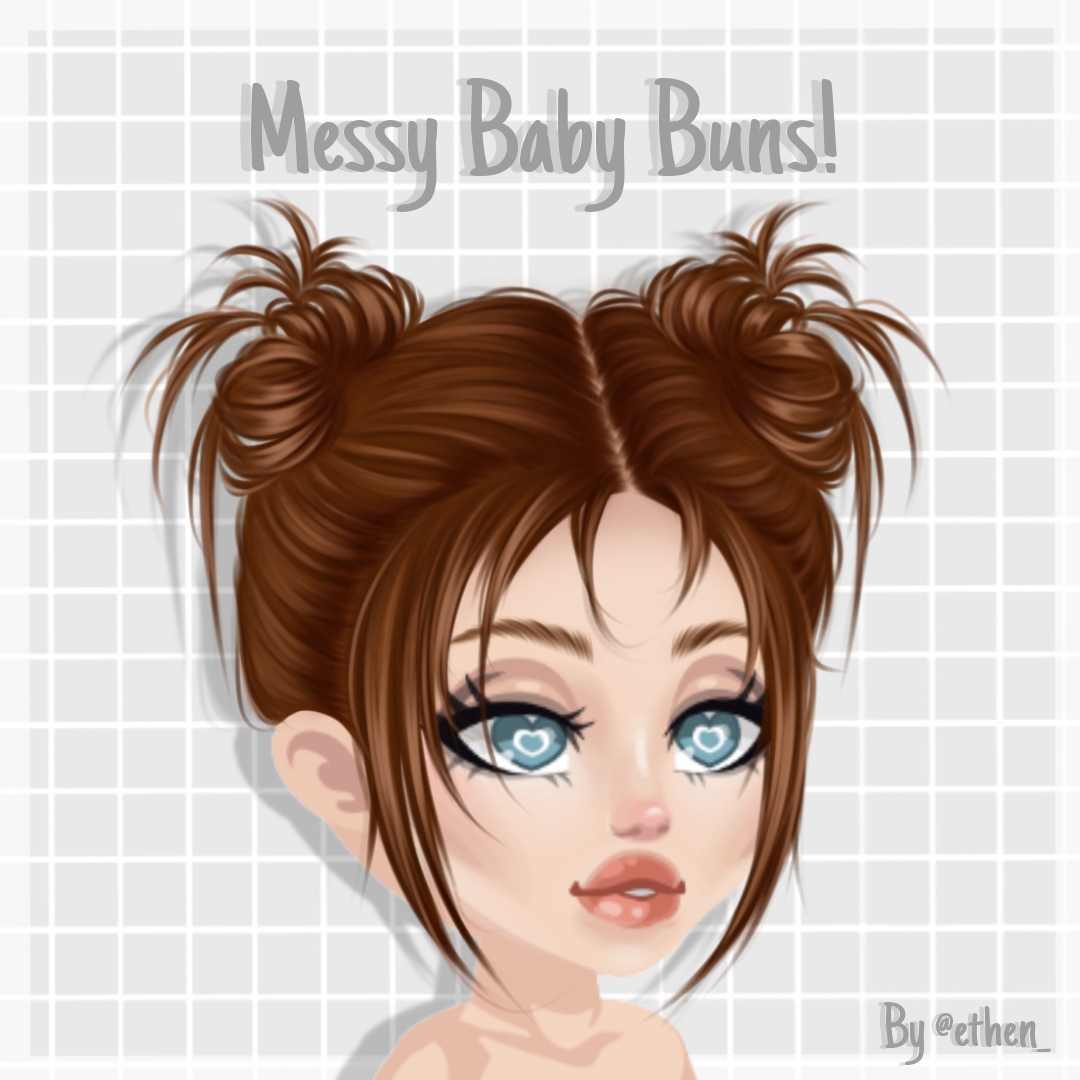 Messy Baby Buns • Highrise