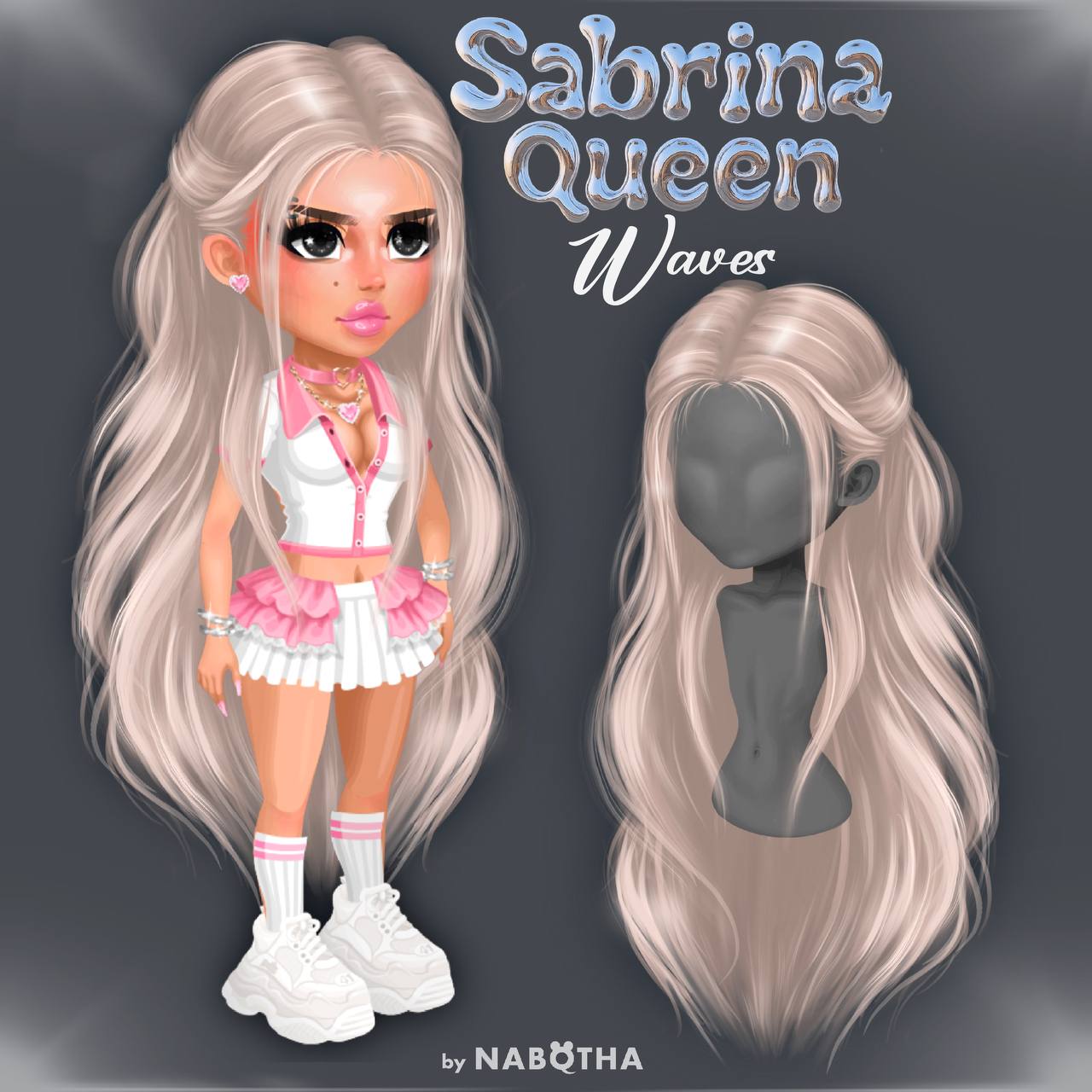 Sabrina Queen Waves • Highrise