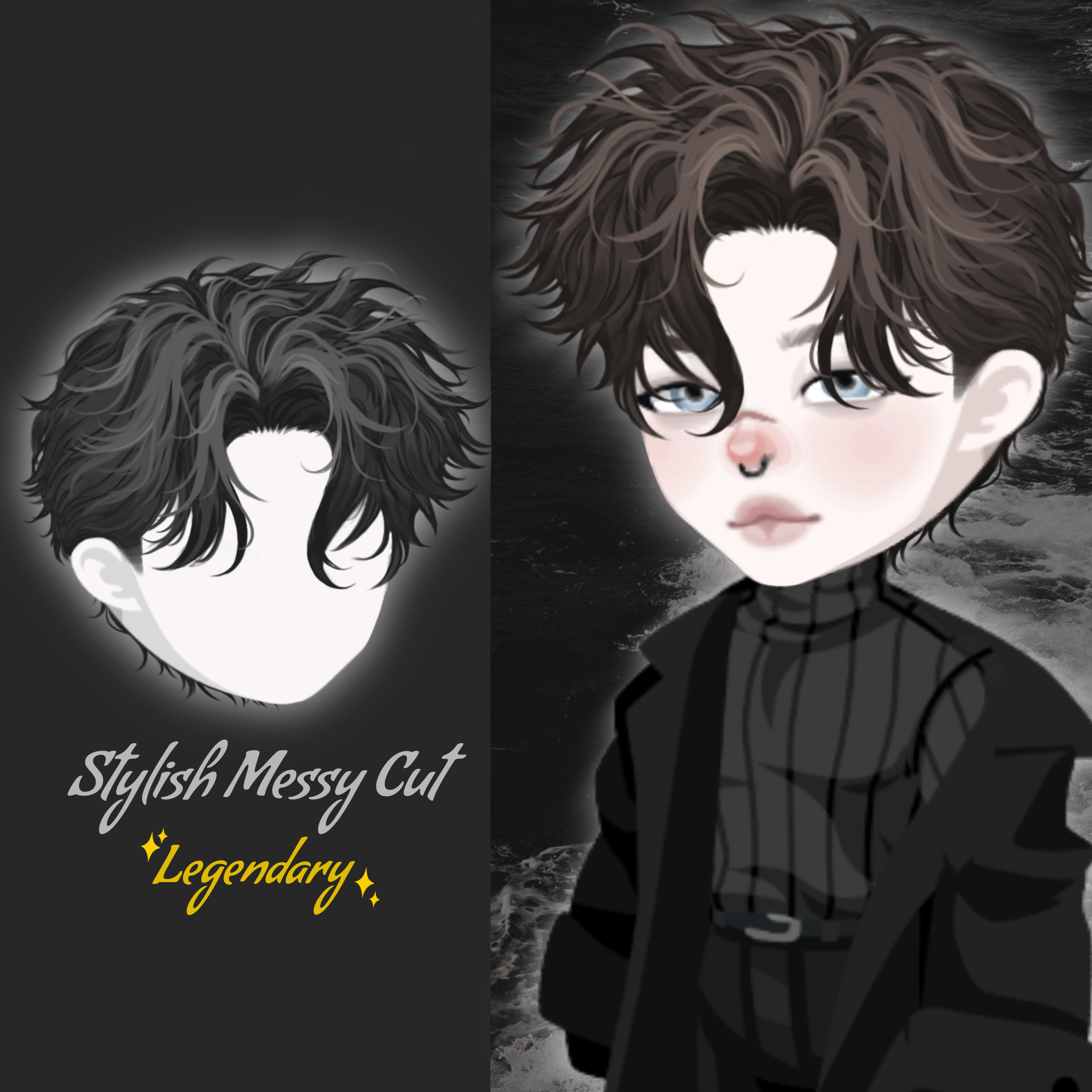 STYLISH MESSY CUT • Highrise