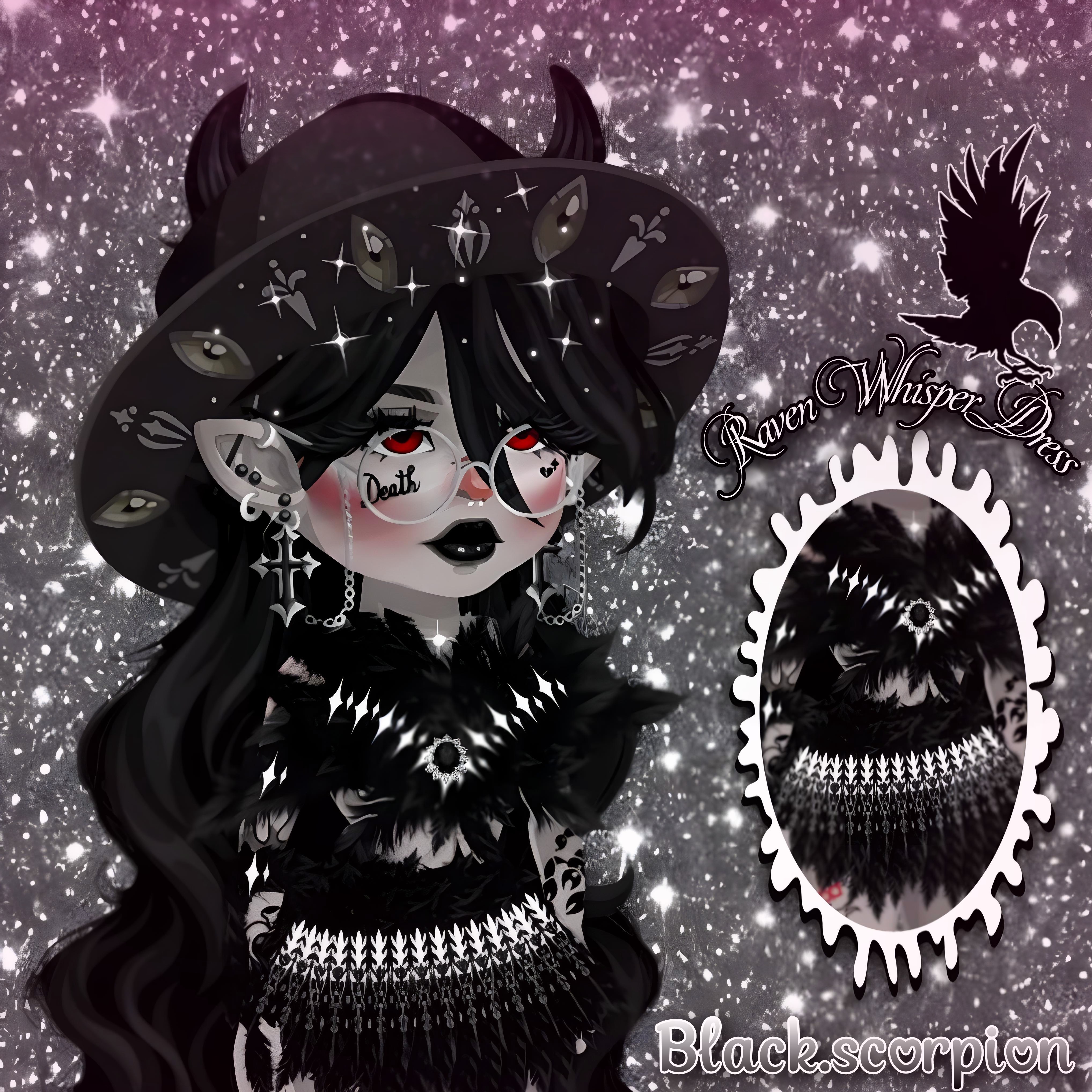 Raven whisper dress • Highrise